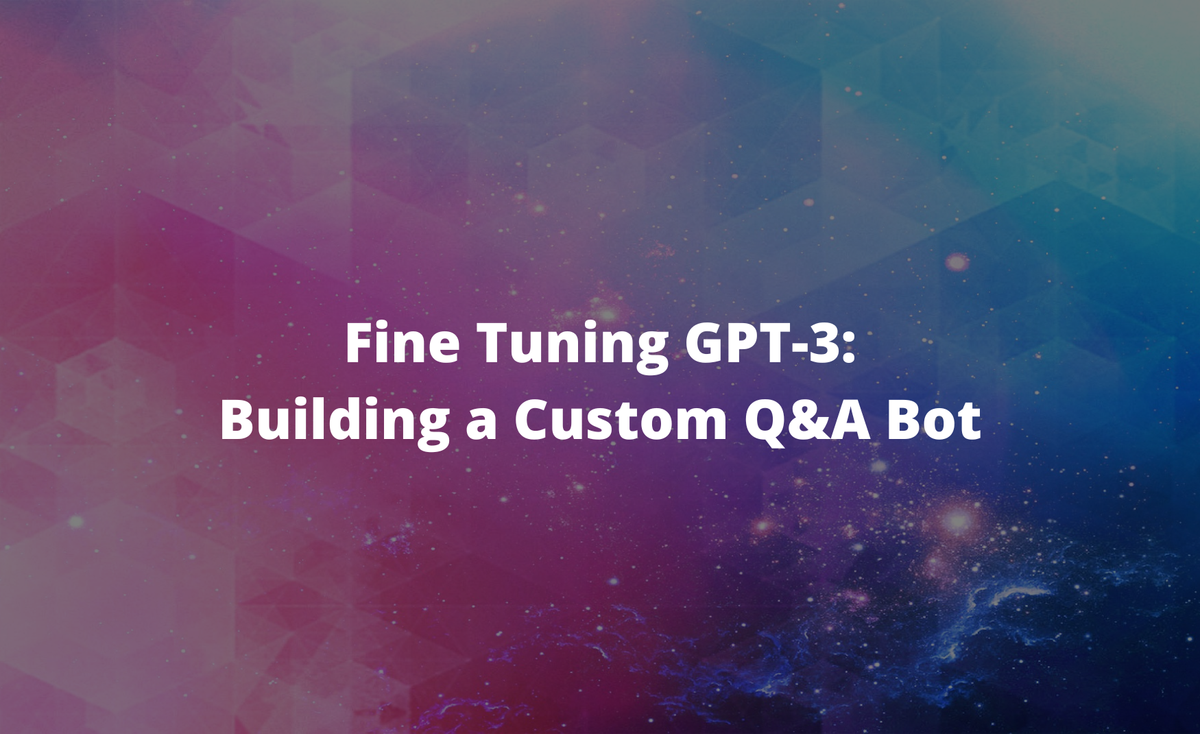 Building a Custom GPT-3 Q&A Bot Using Embeddings