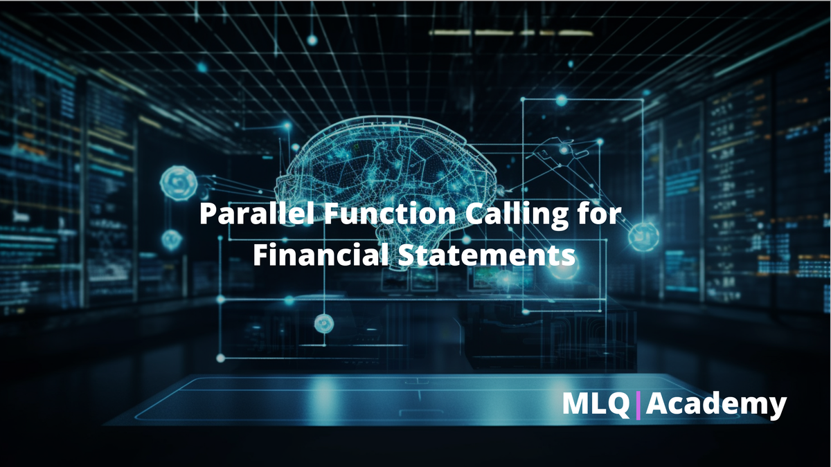 Parallel Function Calling for Financial Statements: Academy