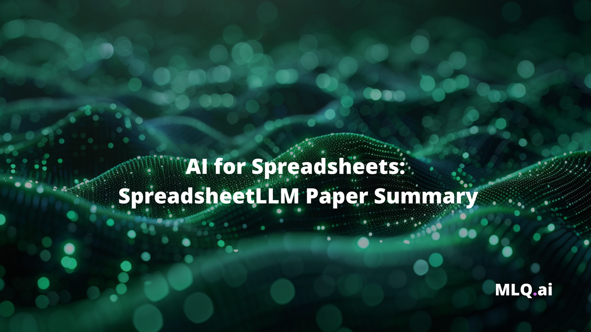 AI for Spreadsheets: SpreadsheetLLM Paper Summary