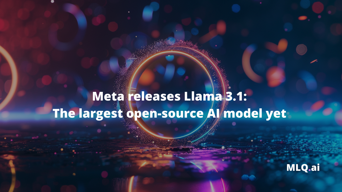 Meta releases Llama 3.1: The largest open-source AI model yet