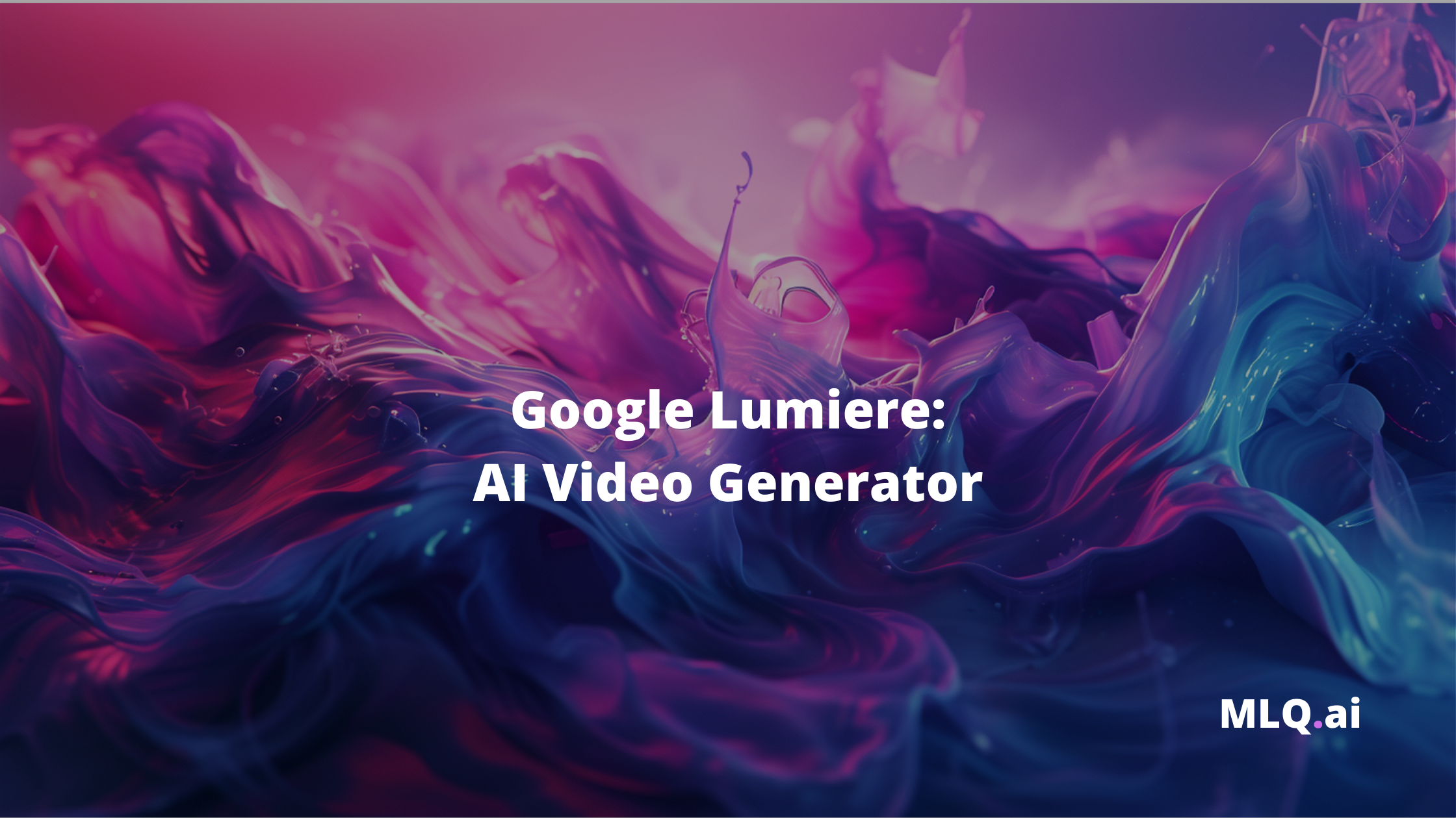 Google Releases AI Video Generator - Lumiere