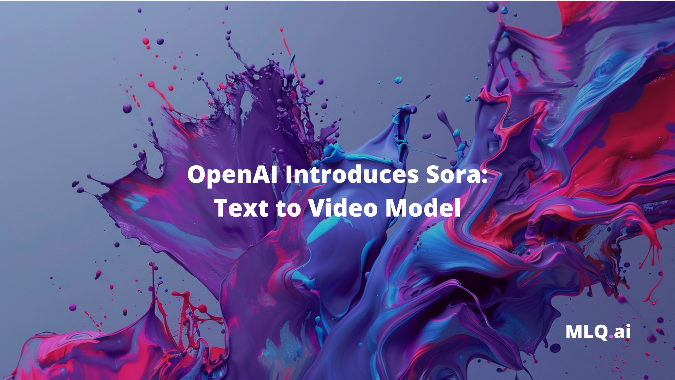 OpenAI Introduces Sora - Text to Video Model