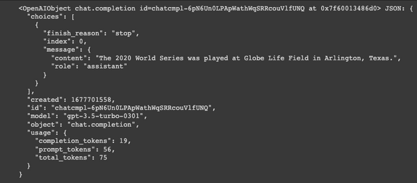 ChatGPT API: Getting Started with OpenAI's New Model